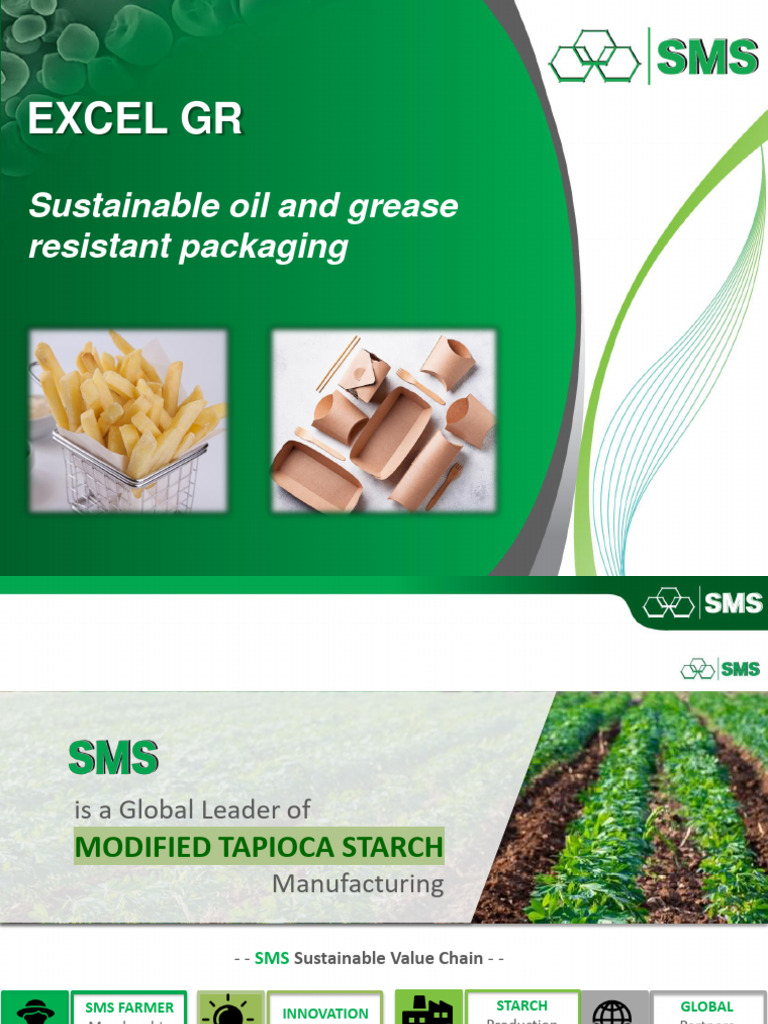EXCEL GR Series Presentation | PDF | Fast Food | Packaging And Labeling