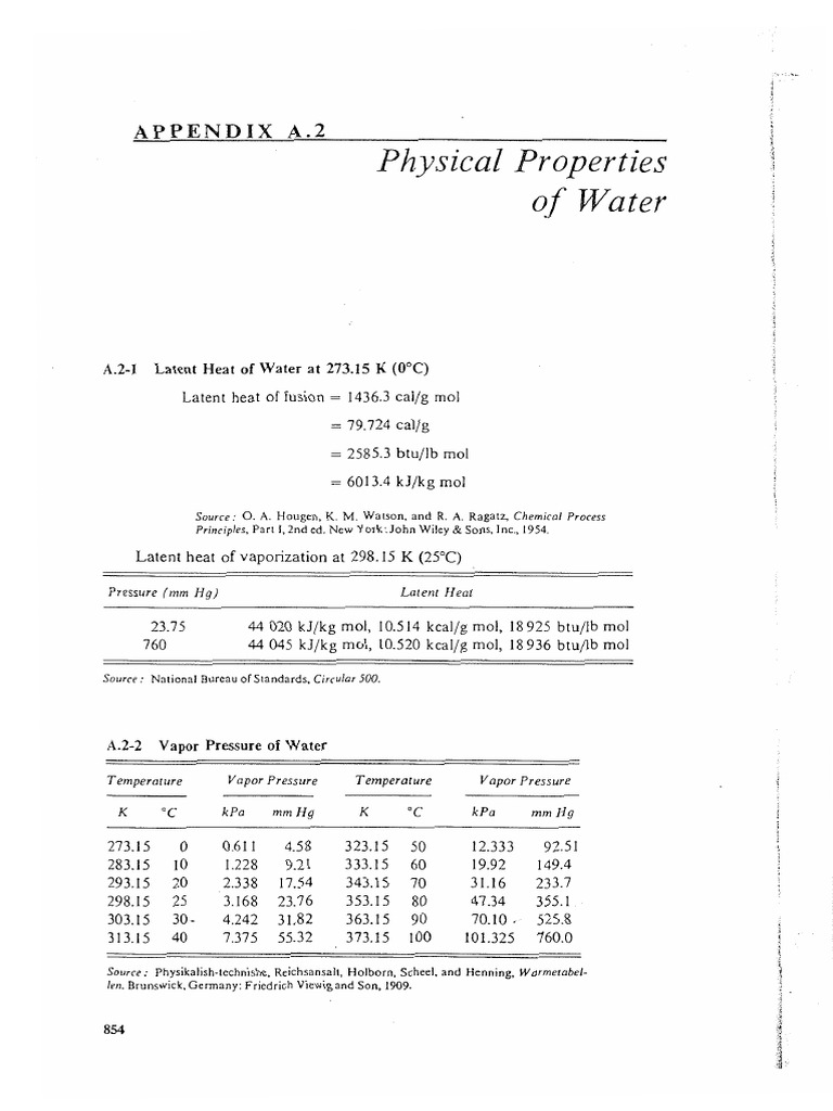 Appendix A.2 Geankoplis | PDF