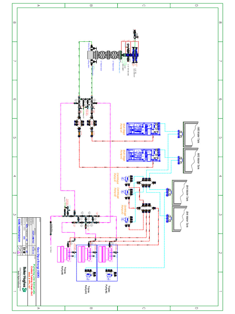 Pumping Line Schematic PPL-07 (Rotojet) Rev.1 | PDF | Pump | Valve