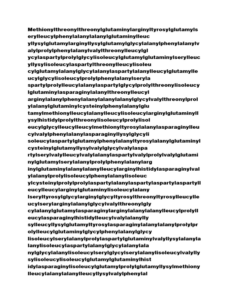 Longest Word in Existence (189,819 Letters) | PDF | Self-Improvement ...