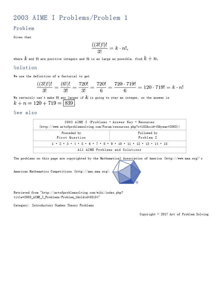 2003I Solution | PDF | Triangle | Trigonometric Functions