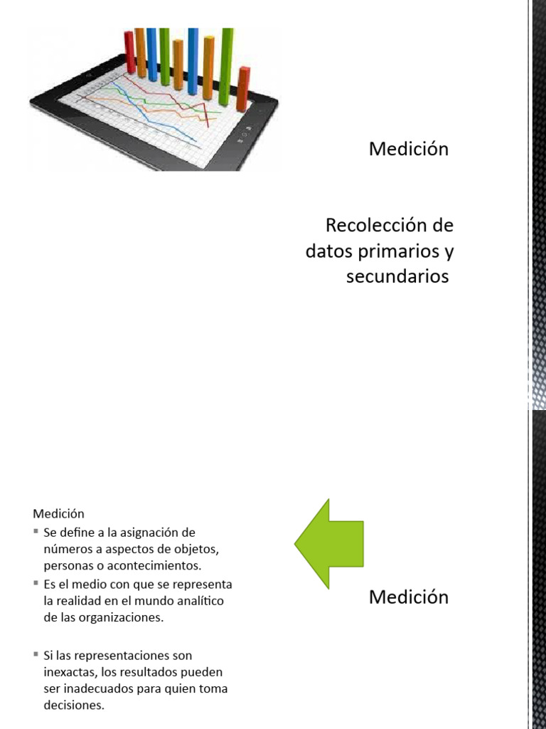 7 Medición, Recolección de Datos Primarios y Secundarios | PDF ...