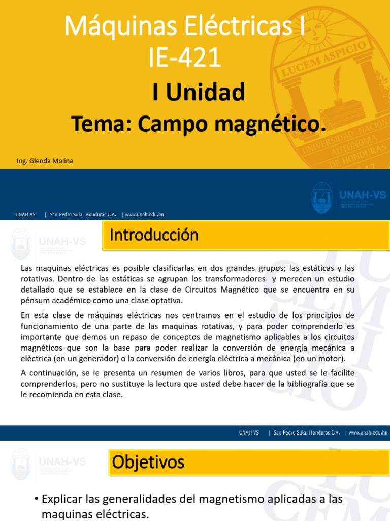 Tema 1. Campo Magneticos | PDF | Imán | Campo magnético