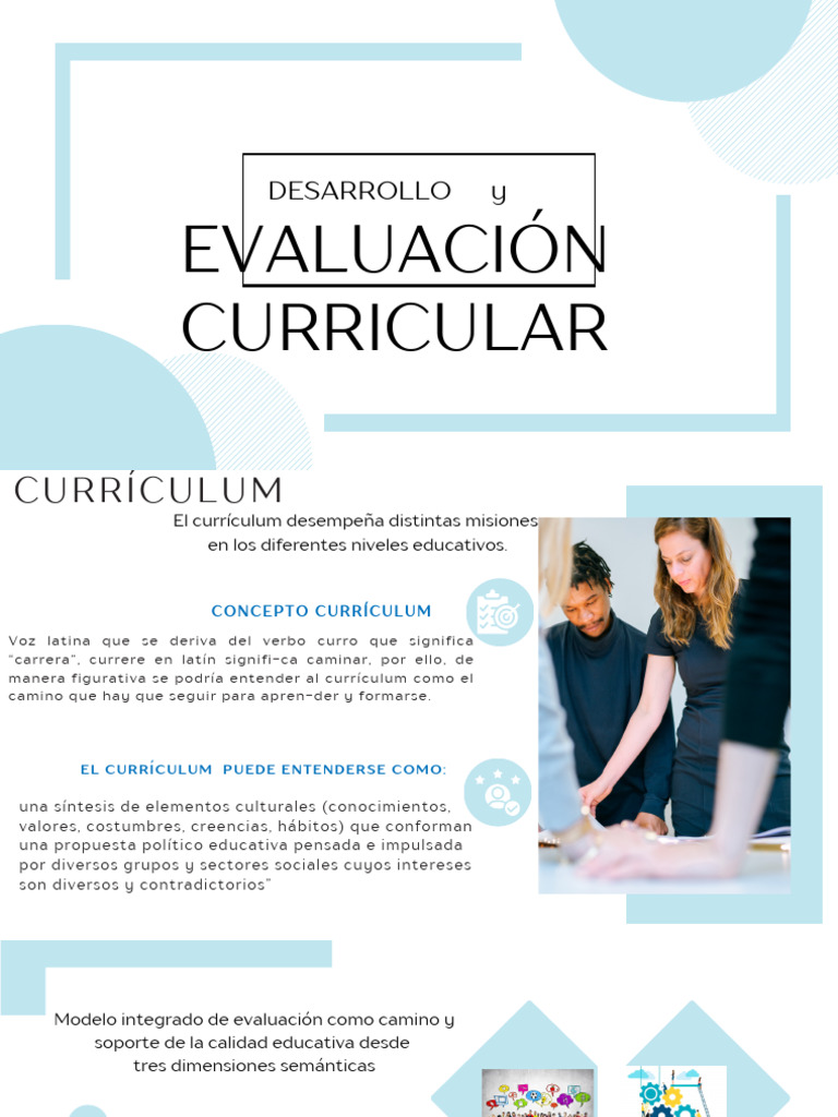 Desarrollo Curricular | PDF | Plan de estudios | Evaluación