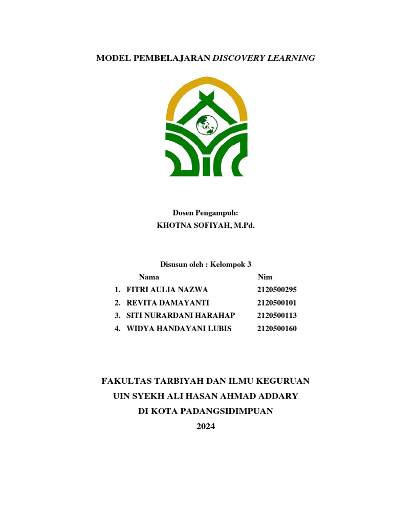 KELOMPOK 3-Discovery-Learning | PDF