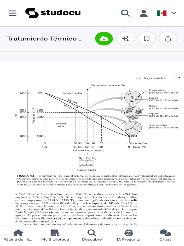 Tratamiento Térmico Capitulo 4 - Procesos de Manufactura - Aleaciones Metálicas Estructura y ...