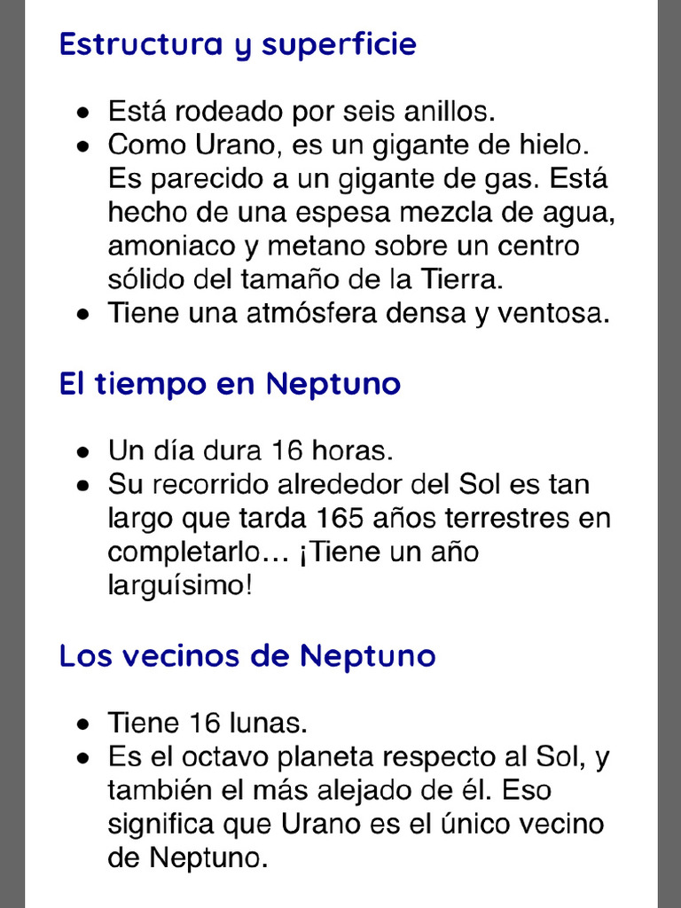 Neptuno | PDF