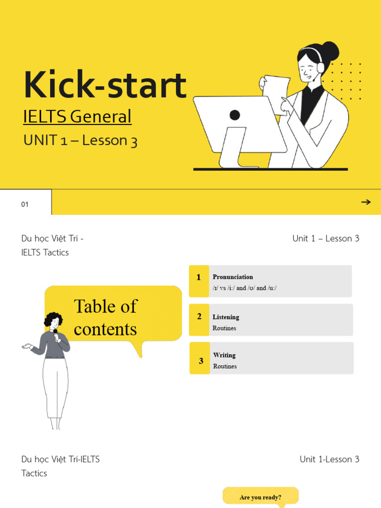 Ielts GT Kick U1-L3 | PDF | Linguistics