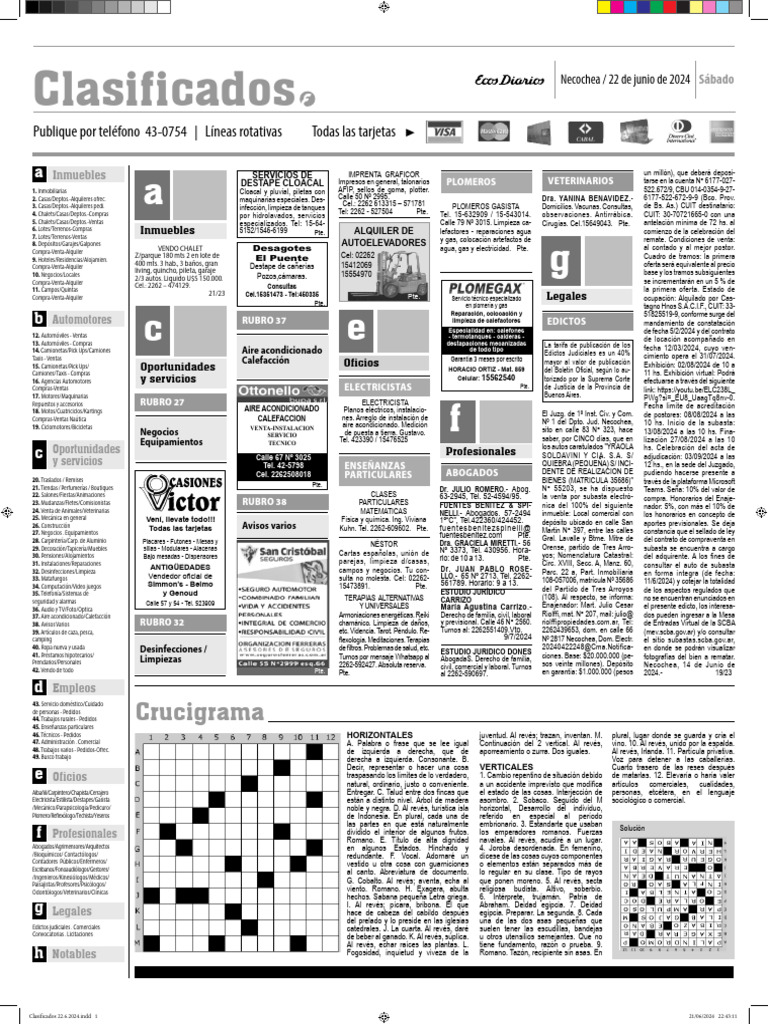 Clasificados 22 | PDF