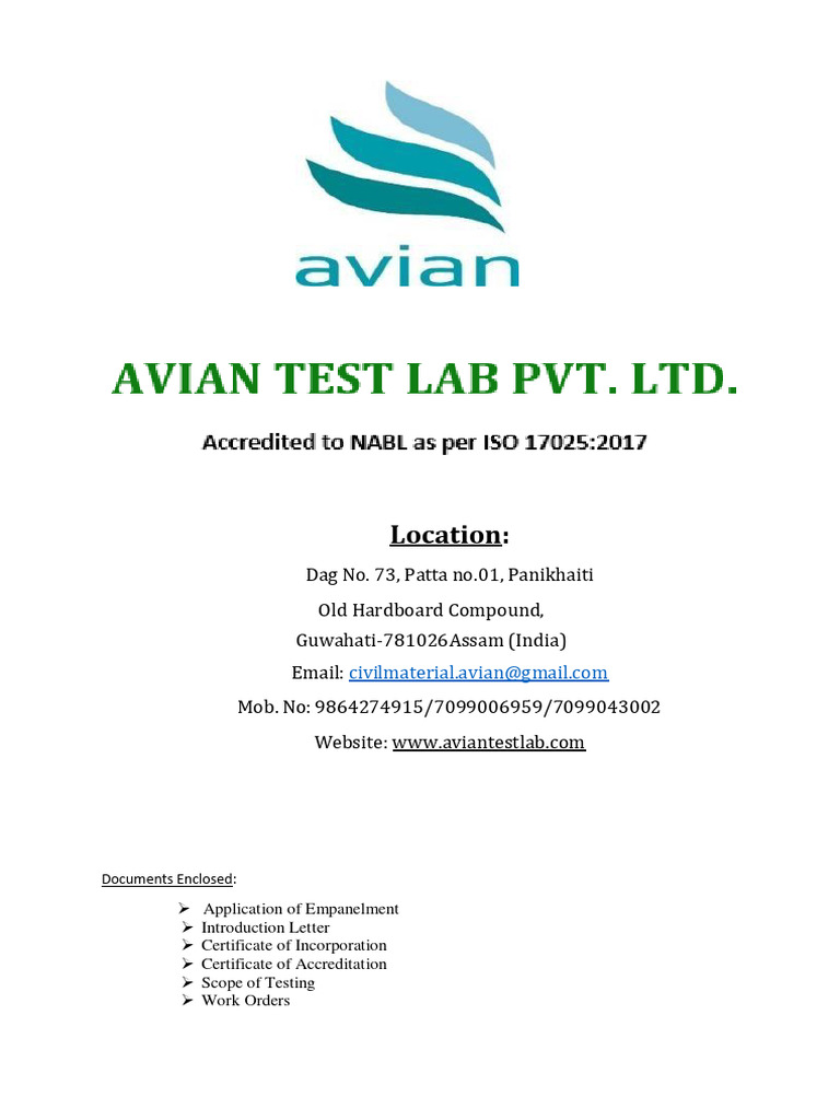 company profile Testing | PDF | Concrete | Iso 9000