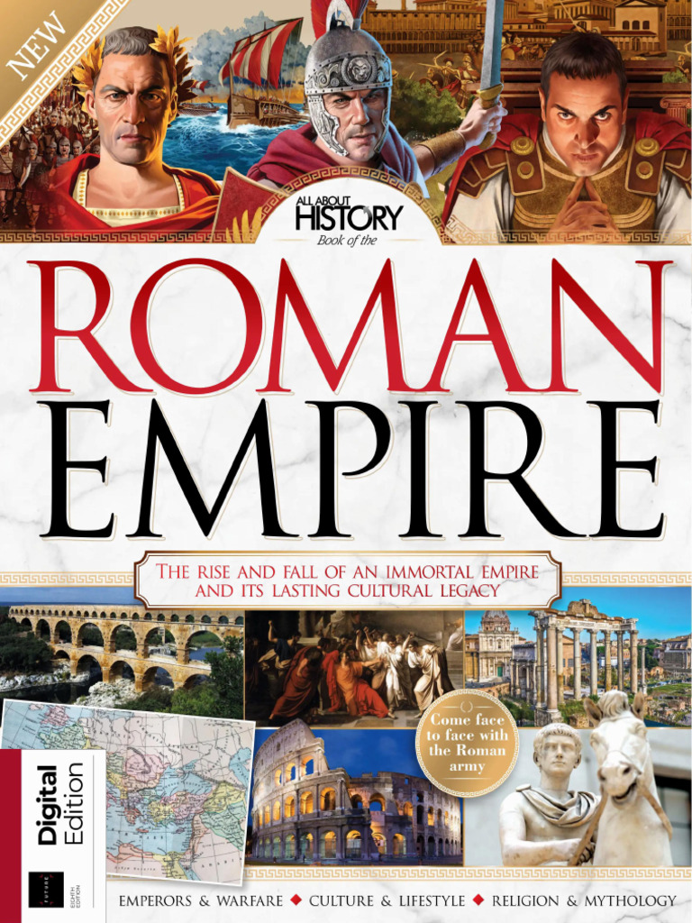 All About History Book of The Roman Empire - 8th Edition - 6 June 2024 ...