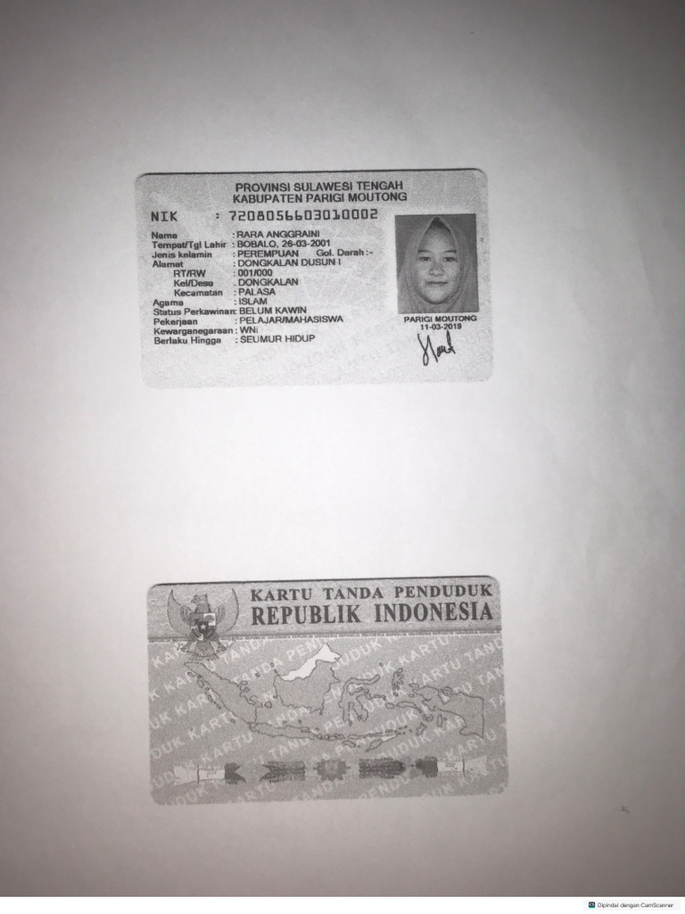 FC KTP Rara Anggraini | PDF