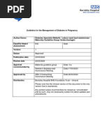 GDM Nice Guidelines | PDF | Gestational Diabetes | Pregnancy