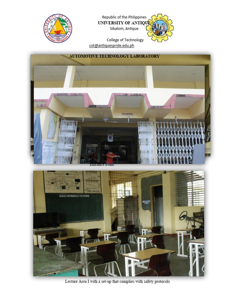 Automotive Technology Lab Setup Guide | PDF