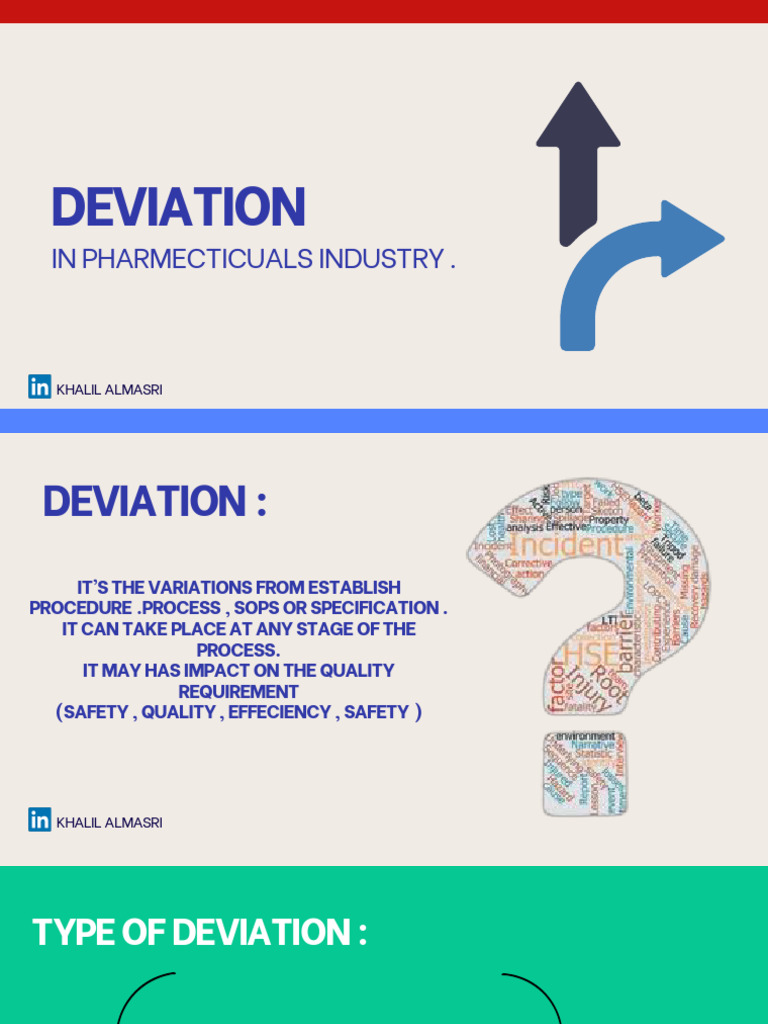 Deviation . | PDF | Business