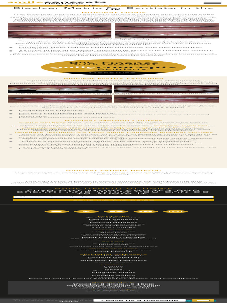 Bioclear Matrix For Dentists UK | PDF | Periodontology | Dentistry