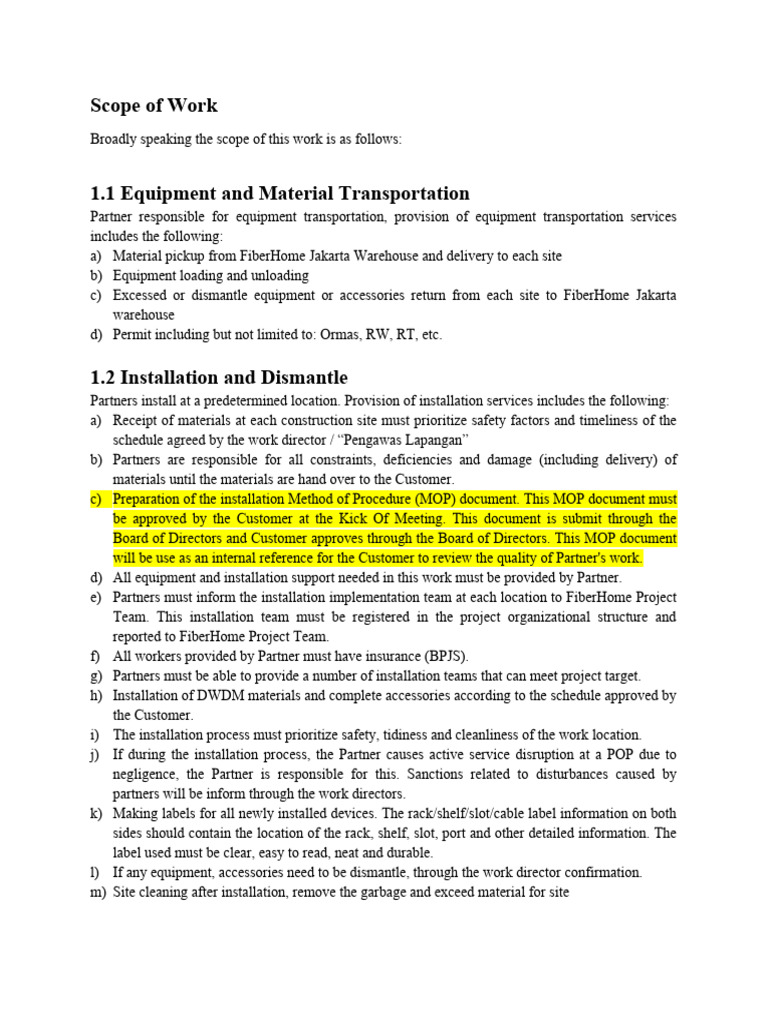 Fot DWDM Sow | PDF | Technology & Engineering