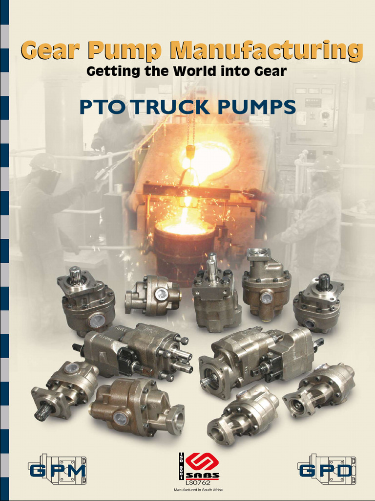 GPM PTO Brochure 2005 | PDF | Pump | Vehicles