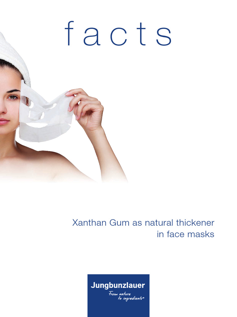 JBL AR Xanthan Gum As Natural Thickener in Face Masks 182-17 | PDF ...