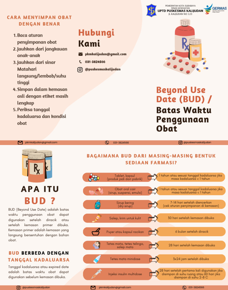 Leaflet Bud Farmasi | PDF | Kesehatan Holistik