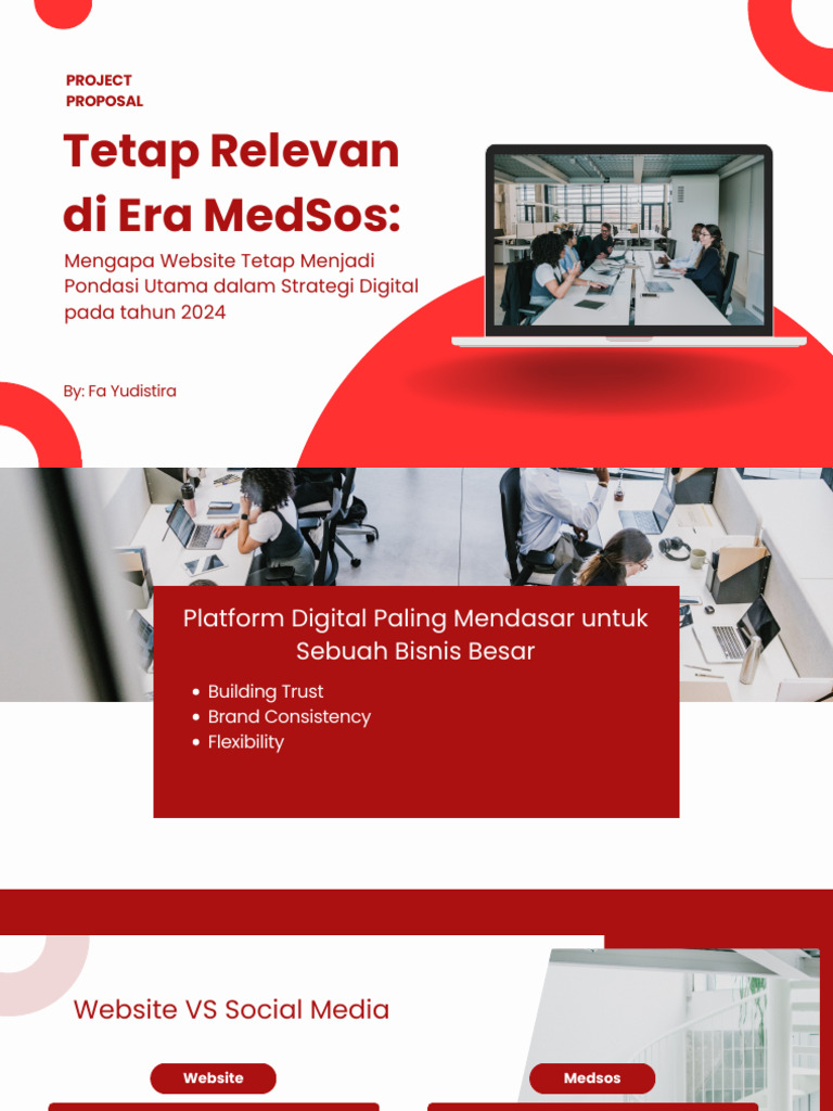 Contoh Presentasi Penawaran Web Developer | PDF | Bisnis | Komputer