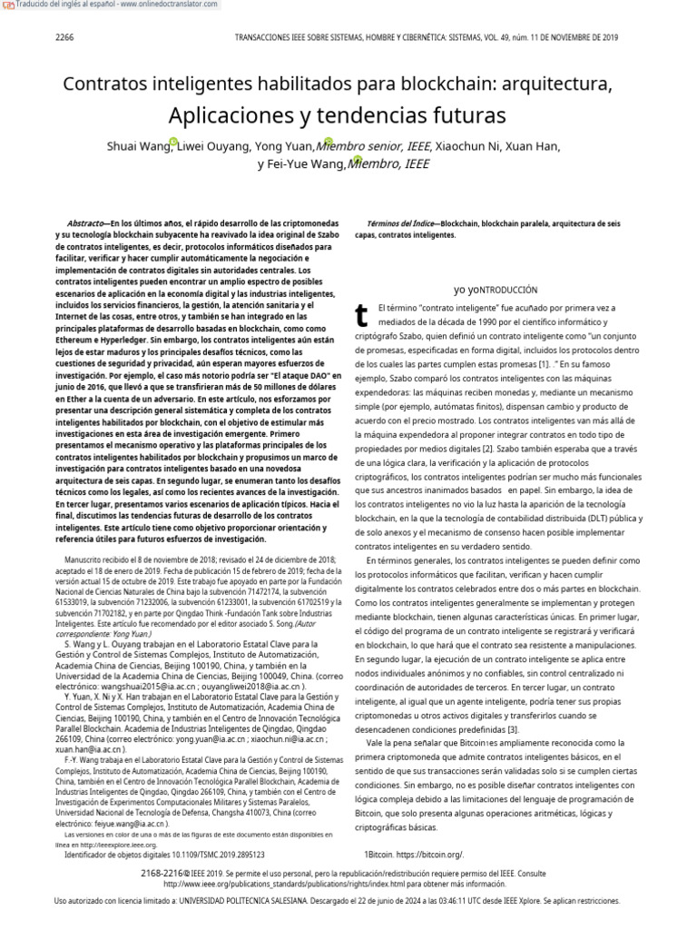 Blockchain-Enabled_Smart_Contracts_Architecture_Applications_and_Future_Trends.en.es | PDF ...