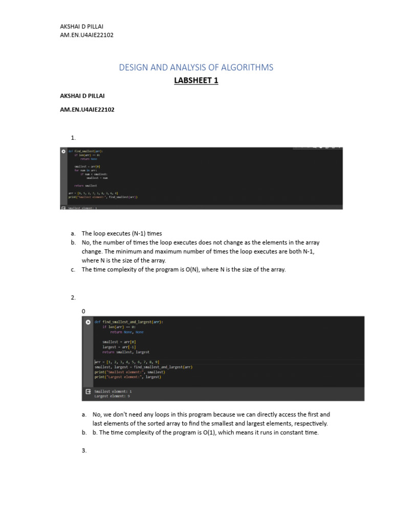 22aie212 Lab1 22102 | PDF