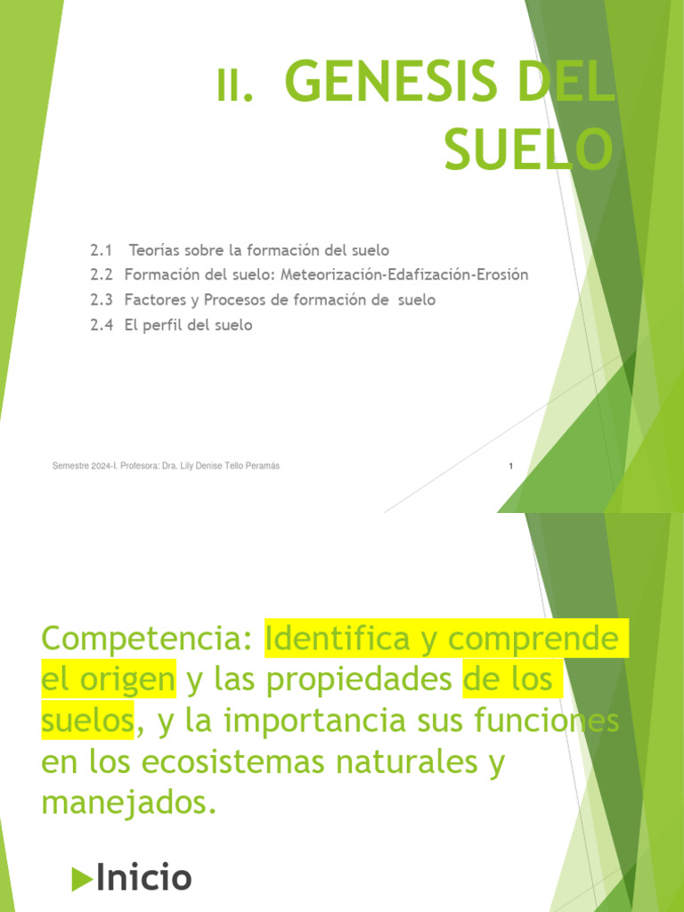 Génesis Del Suelo (2) | PDF | Suelo | Roca (geología)