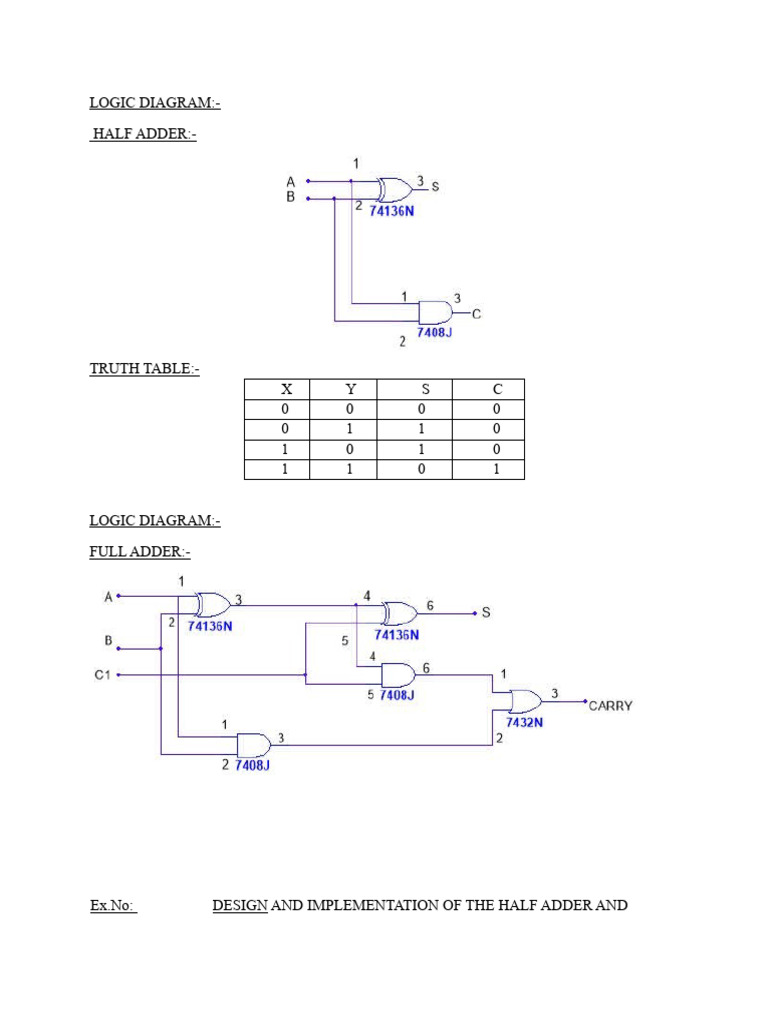Document 7 | PDF | Logic Gate | Electronic Circuits