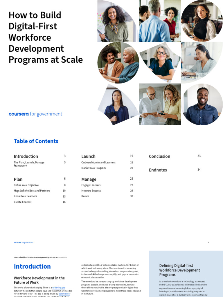Implementation Playbook For Workforce Development Leaders | PDF | Workforce Development | Learning