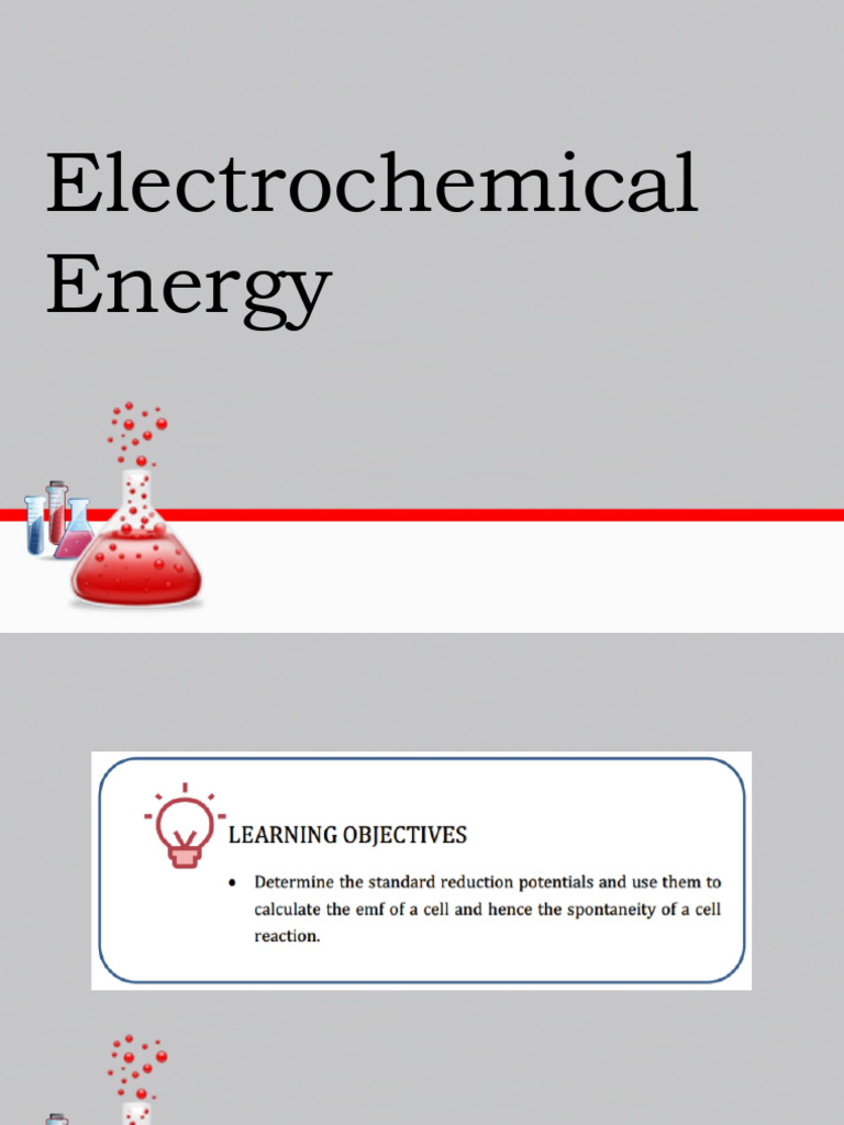 Lecture 4 - Electrochem | PDF | Redox | Electrochemistry
