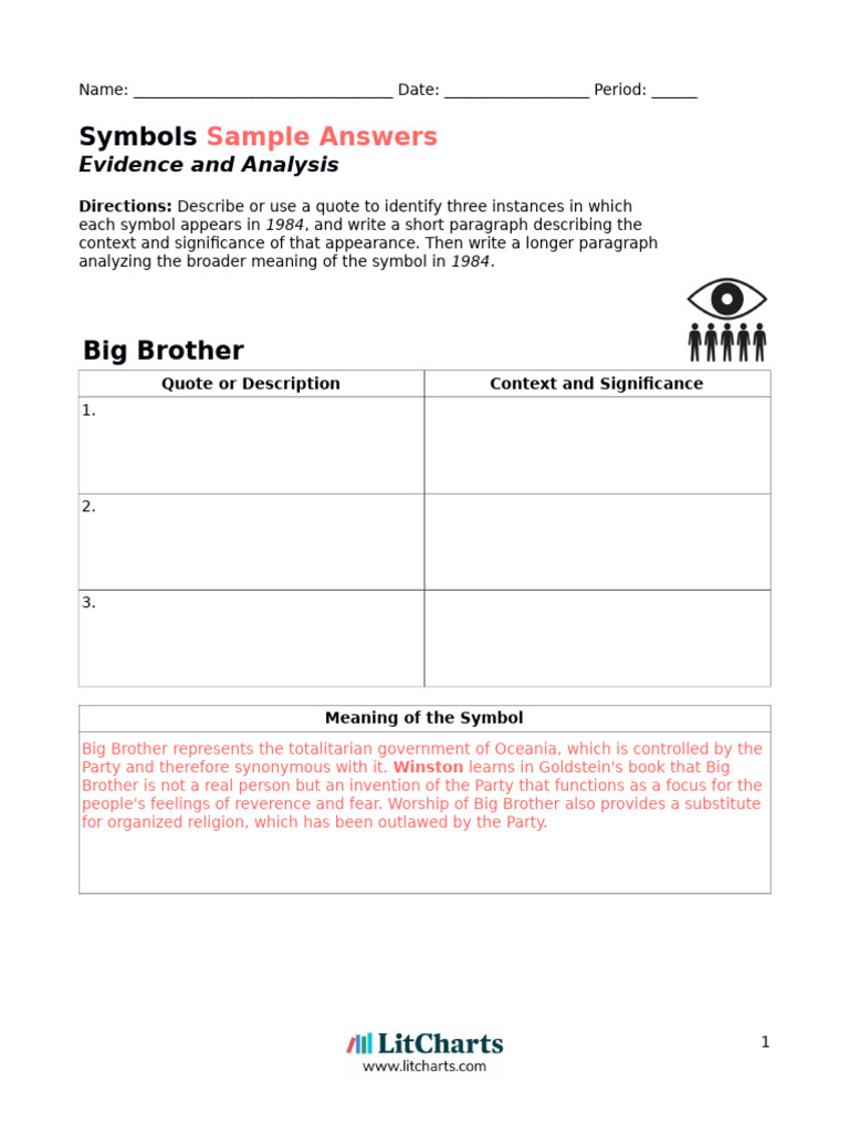 2. Symbol Analysis Sample Answers | PDF