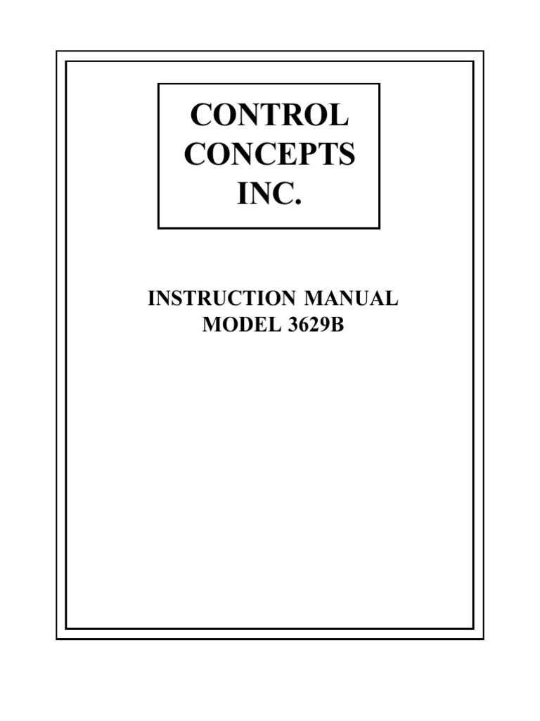 SCR Phase-Angle Controller Model 3629B | PDF | Amplifier | Transformer