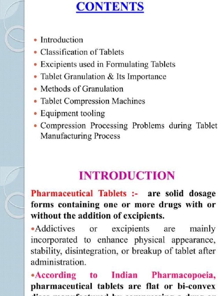 Tablets | PDF