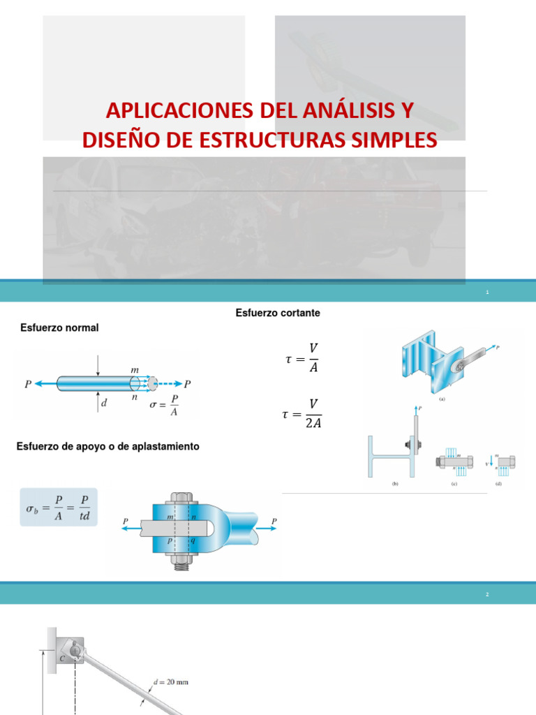 Clase 2 Esfuerzos en una estructura | PDF | Viga (Estructura ...