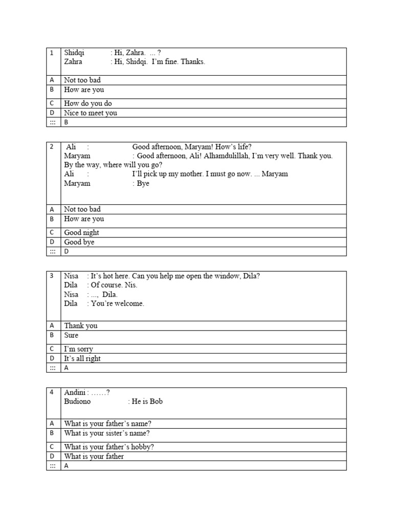 B Ing Mid 2 24 7 | PDF | Room | Home