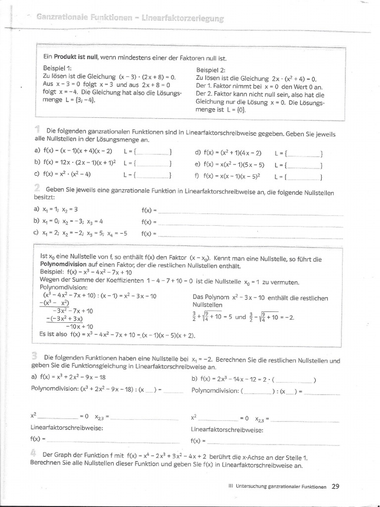 Polynomdivision Arbbl | PDF