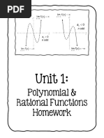 (Passwater) HW Key Topic 1.5 Polynomial Functions and Complex Zeros | PDF | Zero Of A Function ...
