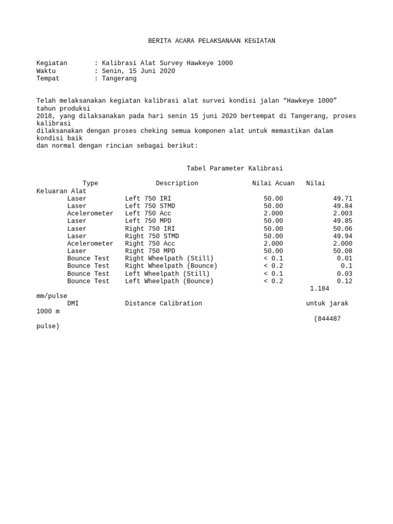 Kalibrasi | PDF