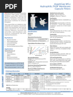SartobranP Datasheet en B 2791831 Sartorius | PDF | Filtration ...