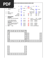 Rectangular Water Tank Design Guide | PDF | Concrete | Bending