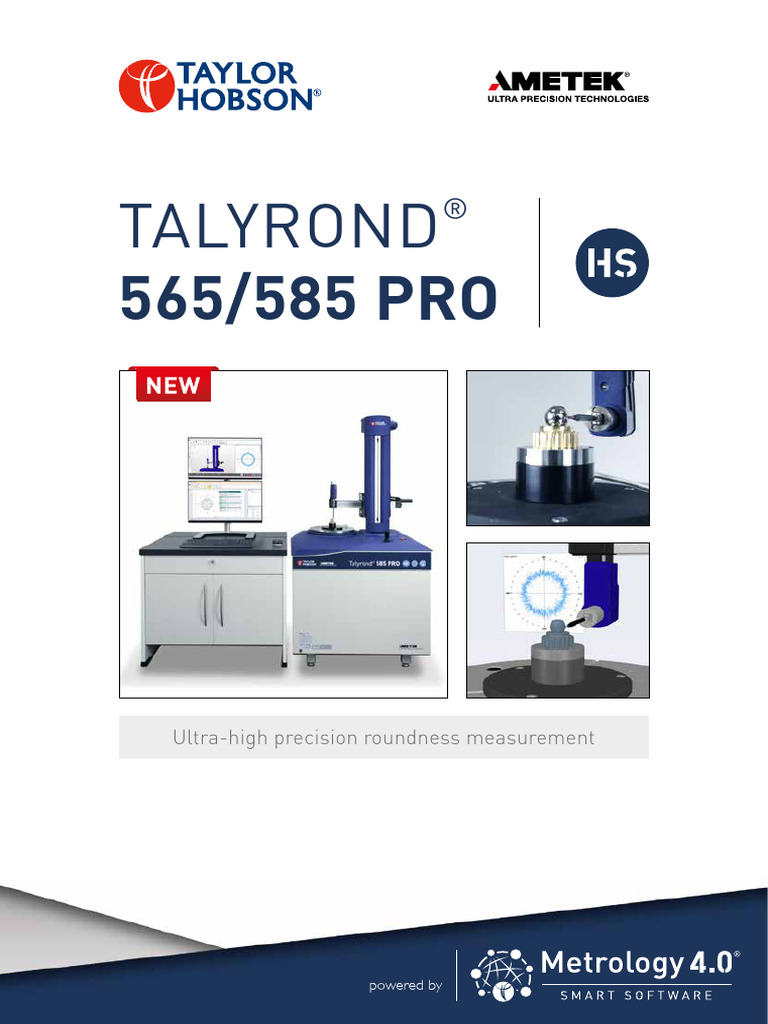 Talyrond 565 585 Hs Pro - Lowres - en | PDF | Computing