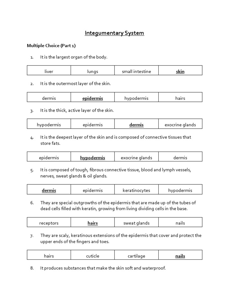 Human Body Systems Quiz Questions | PDF | Heart | Heart Valve