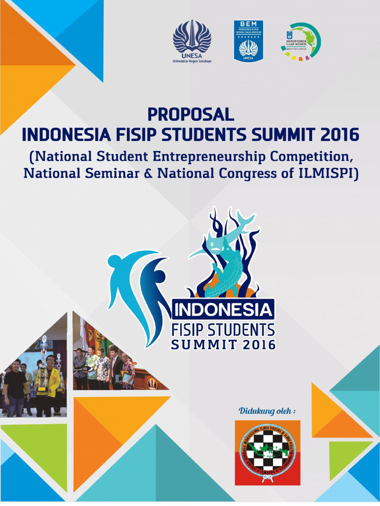 Proposal Indonesia Fisip Student Summit 2016 | PDF | Politik | Ilmu Sosial