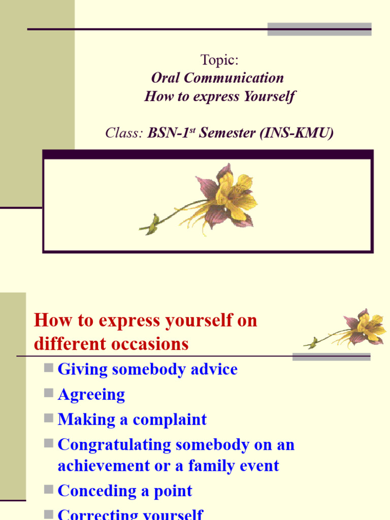 Oral Communication Basics | PDF | Language Arts & Discipline