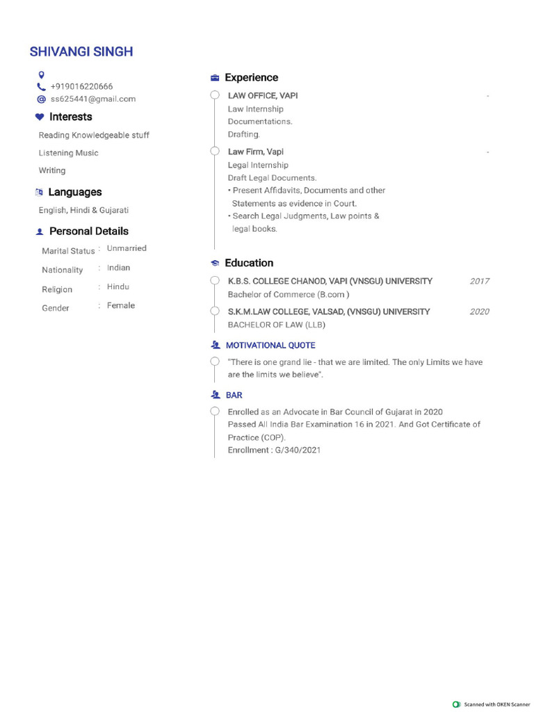 Shivangi Singh | PDF