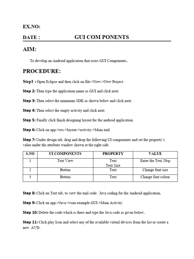 MAD | PDF | Graphical User Interfaces | Android (Operating System)