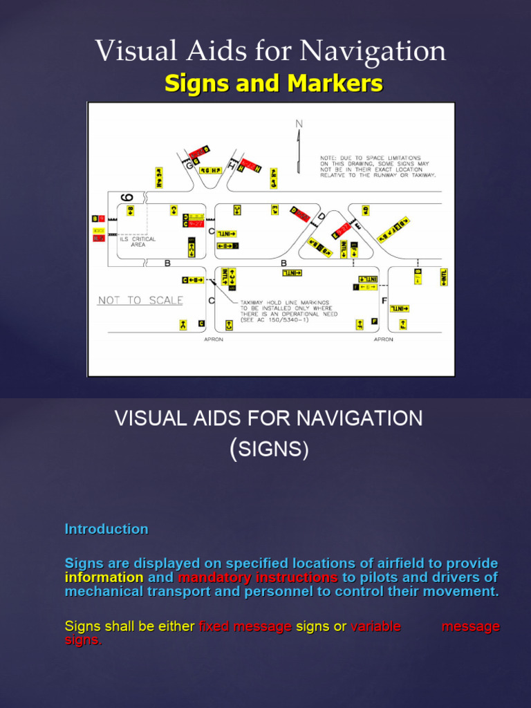 6 Aero Certif Signs Introduction and Application 1 | PDF | Runway ...