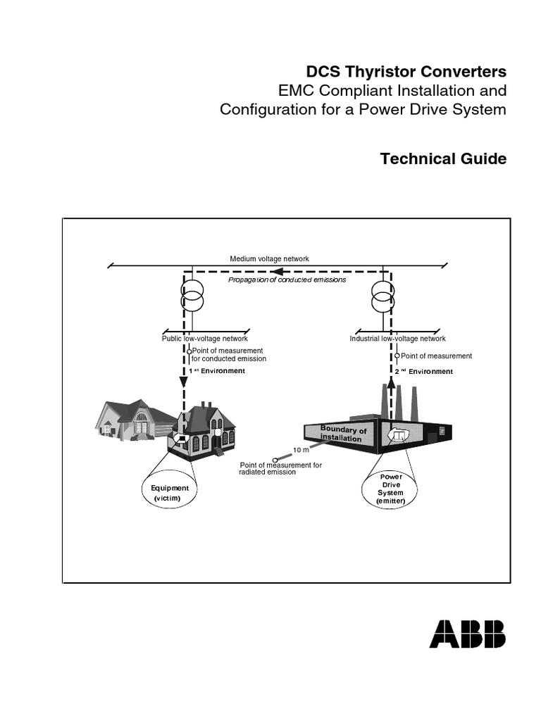 DCS EMC Guide | PDF | Electromagnetic Compatibility | Transformer