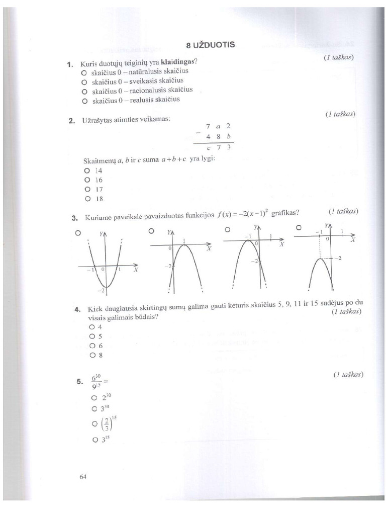 8 Uzduotis 2 | PDF
